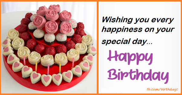 Beautiful cake and birthday cards - Happy Birthday - HBDAY.ART