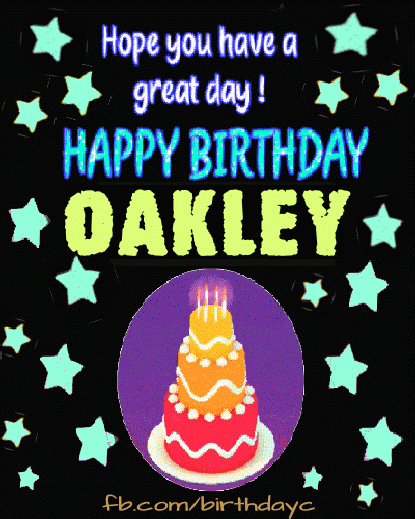 OAKLEY - Happy Birthday - HBDAY.ART