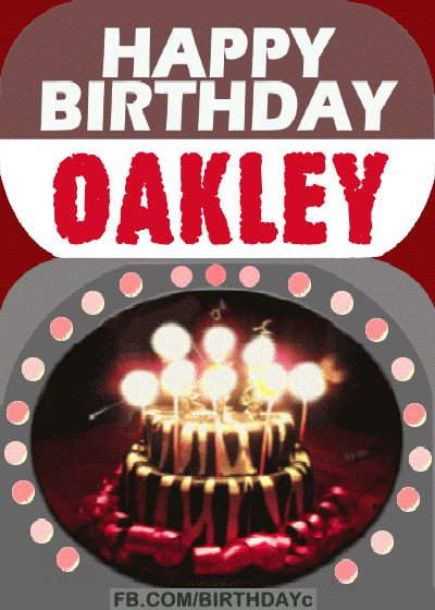 OAKLEY - Happy Birthday - HBDAY.ART