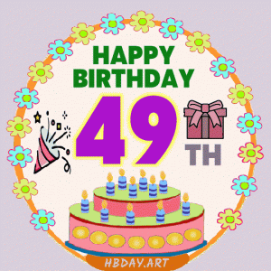 Happy Birhday cake candles gif images - HBDAY.ART